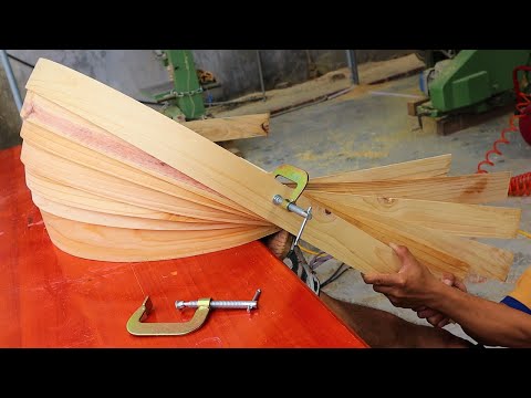 Creative And Unique Curved Woodworking Projects // Extremely Unique ...